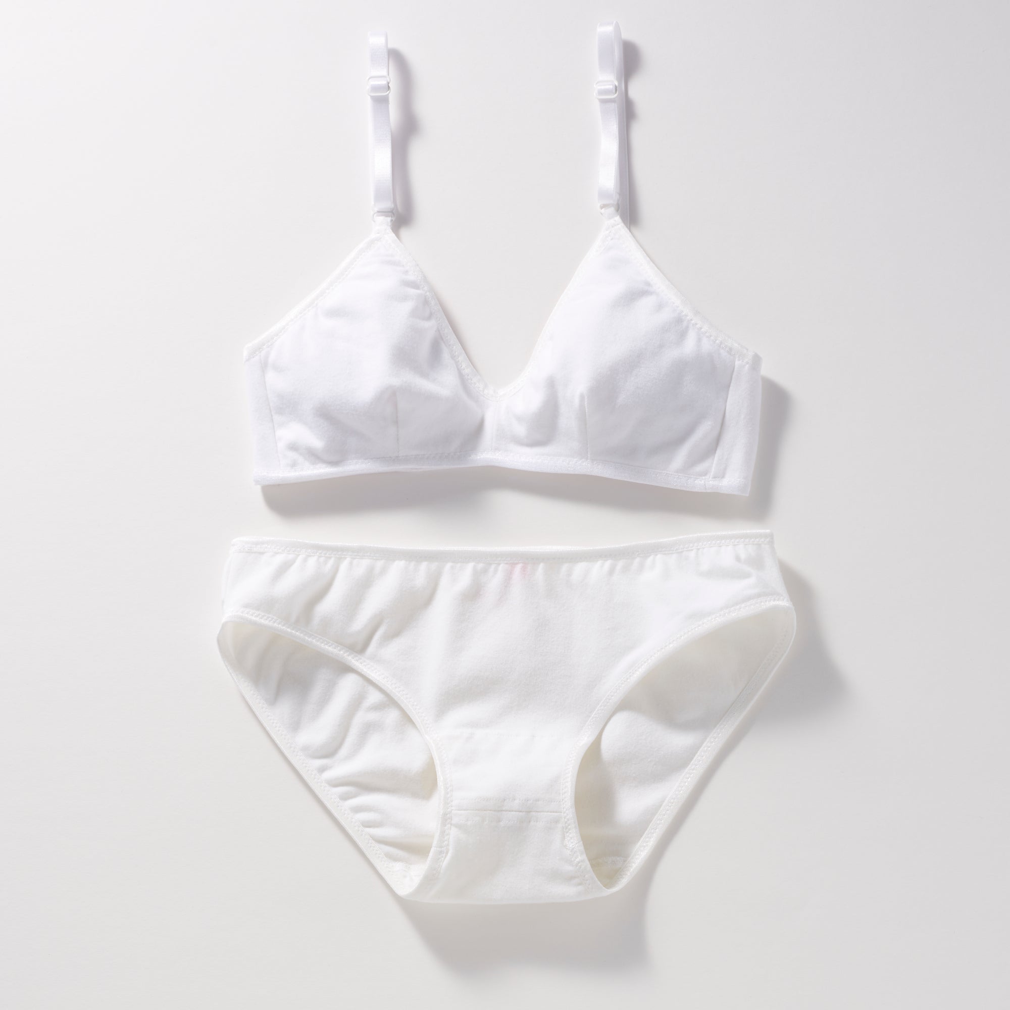 White Triangle Bra – Brook There